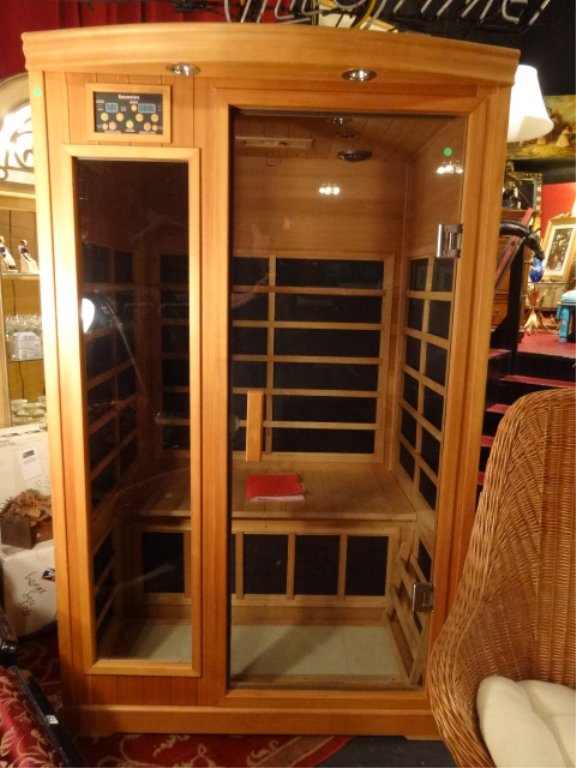 SAUNATEC 2 PERSON INFRARED SAUNA, B-SERIES IN CANADIAN