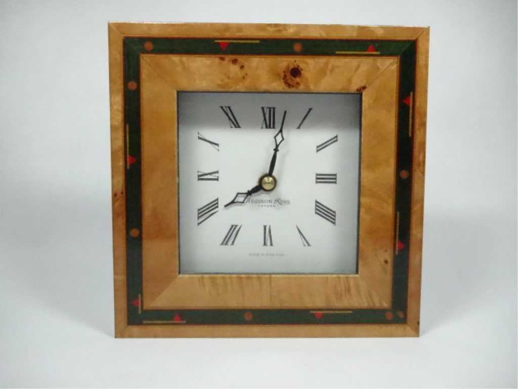 ADDISON ROSS CLOCK, LONDON, BATTERY OPERATED, APPROX 5