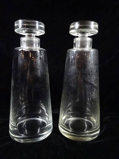 PAIR MARC AUREL CRYSTAL DECANTERS, ETCHED MARCAUREL, - Feb 09, 2016 ...