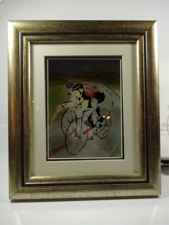 Jean Pierre Weill Vitreography, Framed 3d Image On