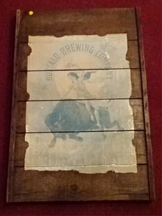 Buffalo Brewing Co. Lithograph Poster