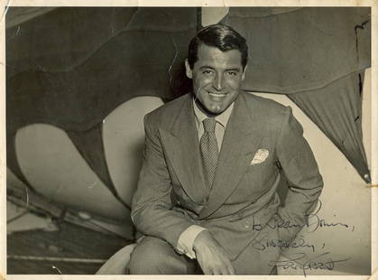 Cary Grant Signed Photograph