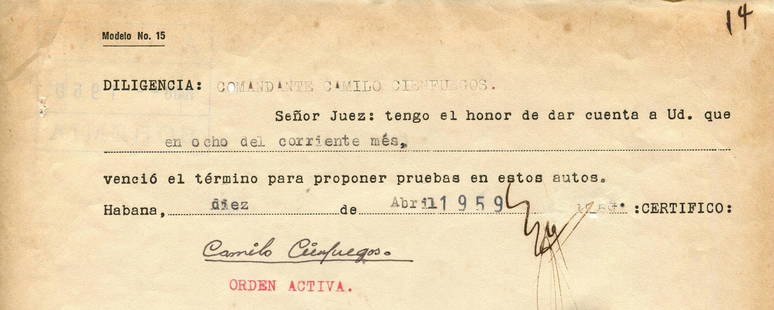 Vintage Cuban Original Photograph Of Castro And Che Guevara