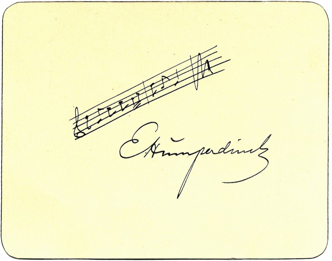 Autographs: Collection Of Vintage Signed Cards, A Few