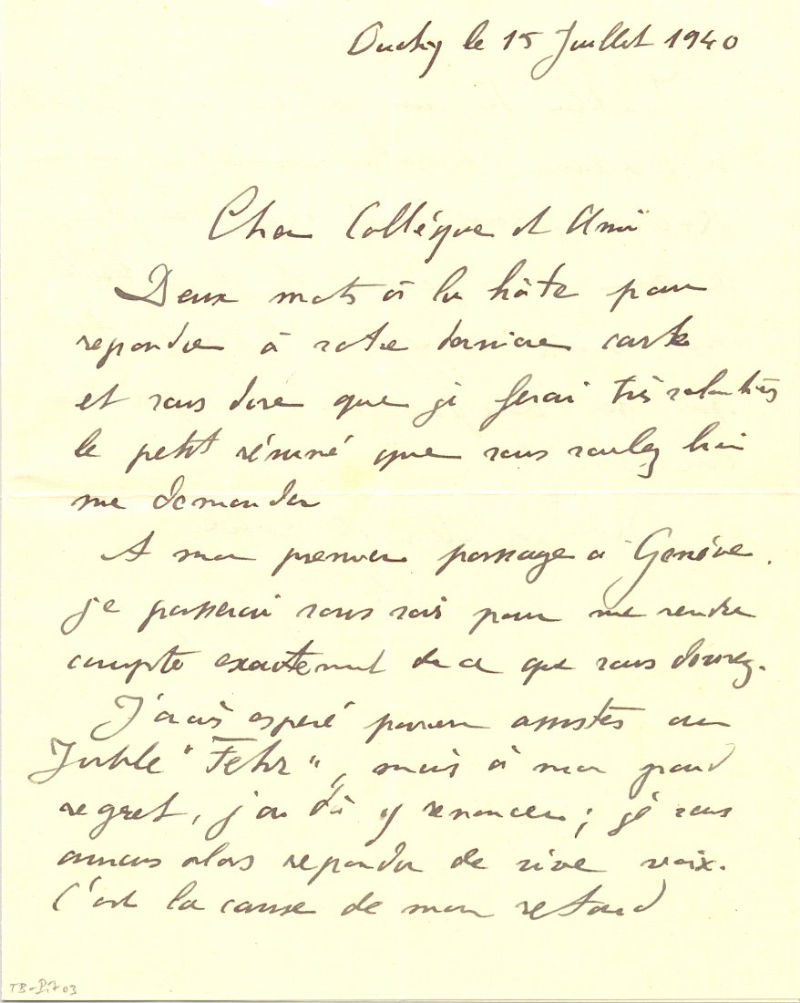 GUYE CHARLES-EUGENE: (1866-1942) Swiss Physicist. Guye