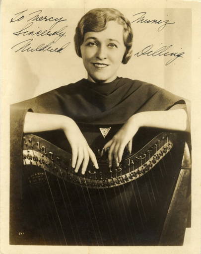 Dilling Mildred: (1894 1982) American Harpist Who