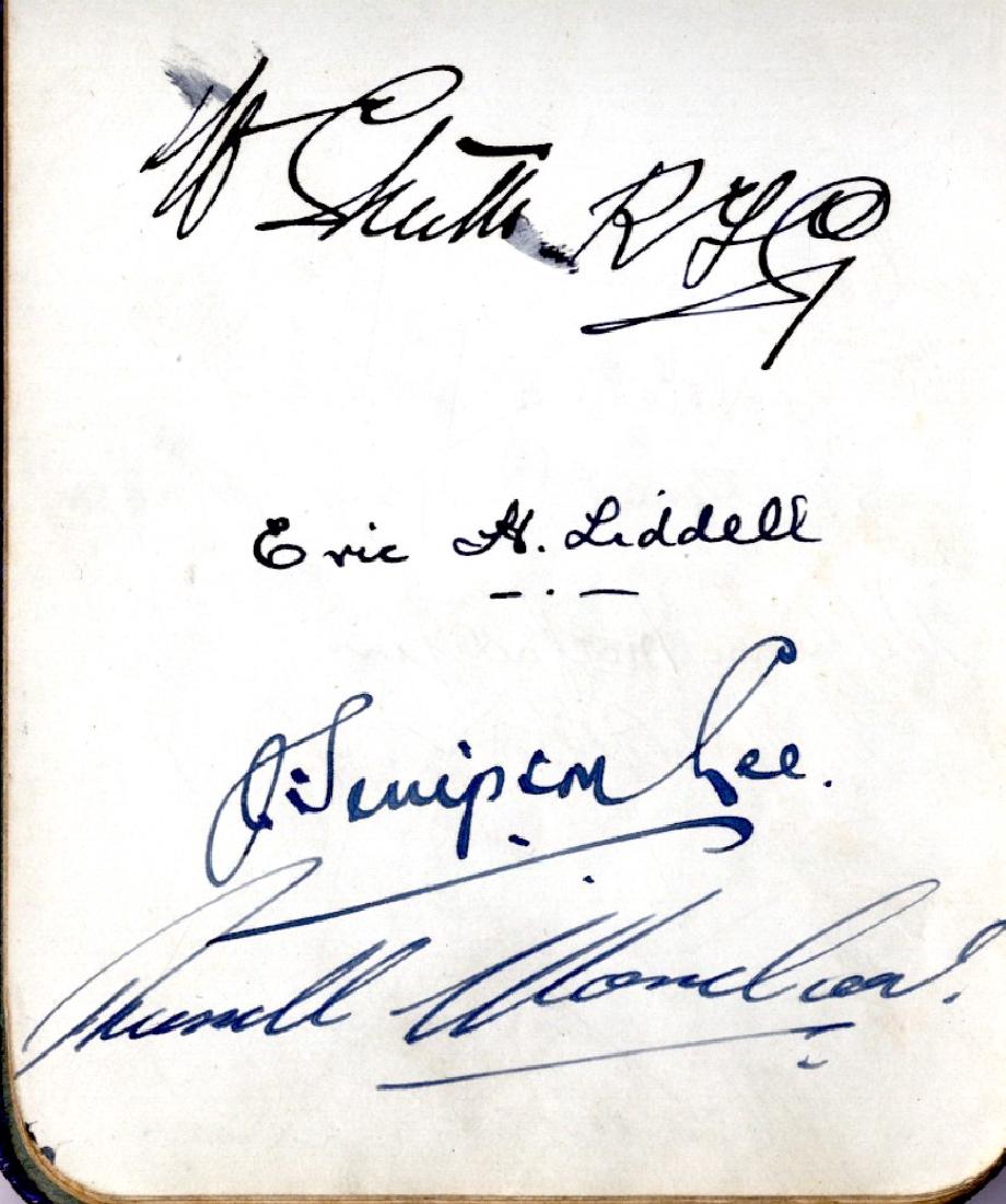 Liddell Eric: (1902 1945) Scottish Athlete