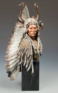 Legends Pardell 1996 Bronze Drum Song Sculpture