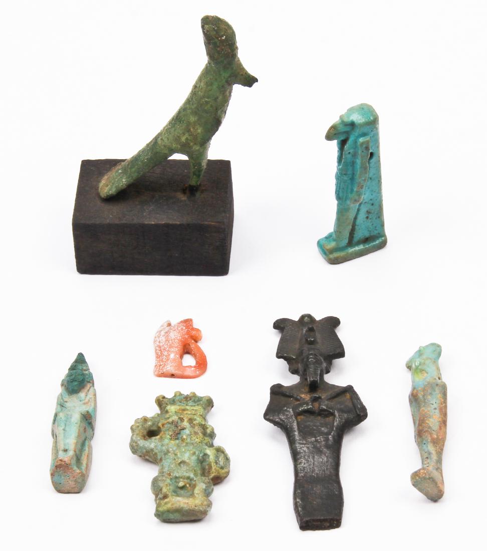 7 Ancient Egyptian Funerary Relics And Amulets