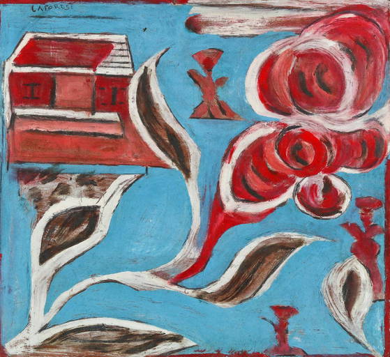 Wesner Laforest (haitian, 1927 1965) House