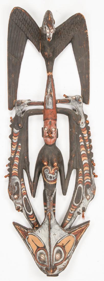 Large Old Papua New Guinea Gable Hook