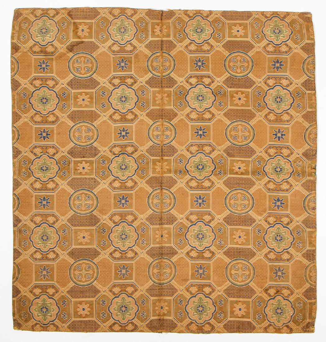 Antique Chinese Imperial Style Silk Brocade