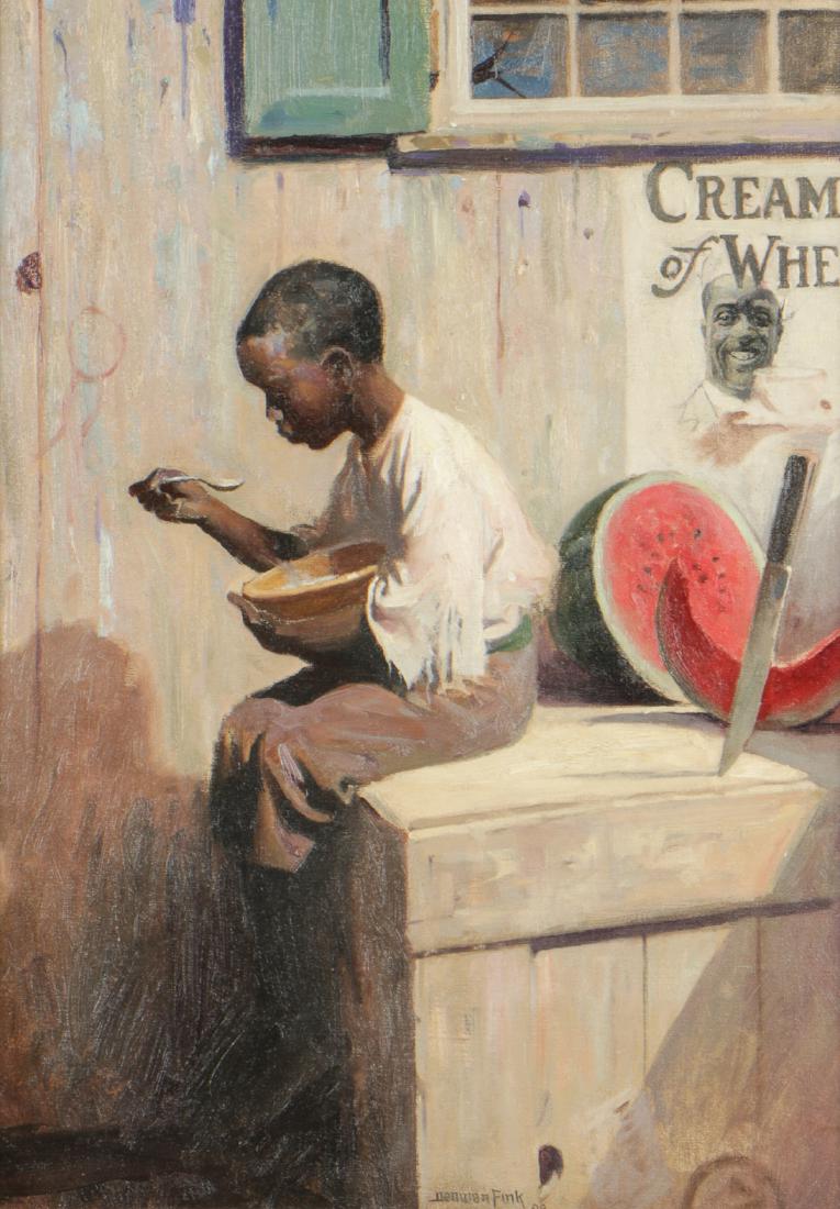 Denman Fink (American, 1880-1956) Oil Painting