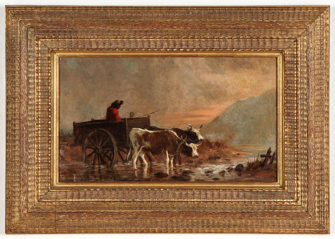 Joseph R. Evans Jr. (19th c.) Landscape Painting