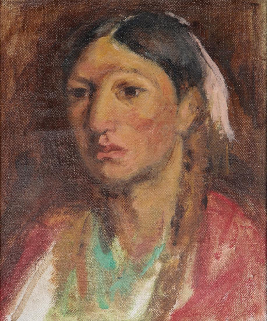 Manner Of Nicolai Fechin Portrait