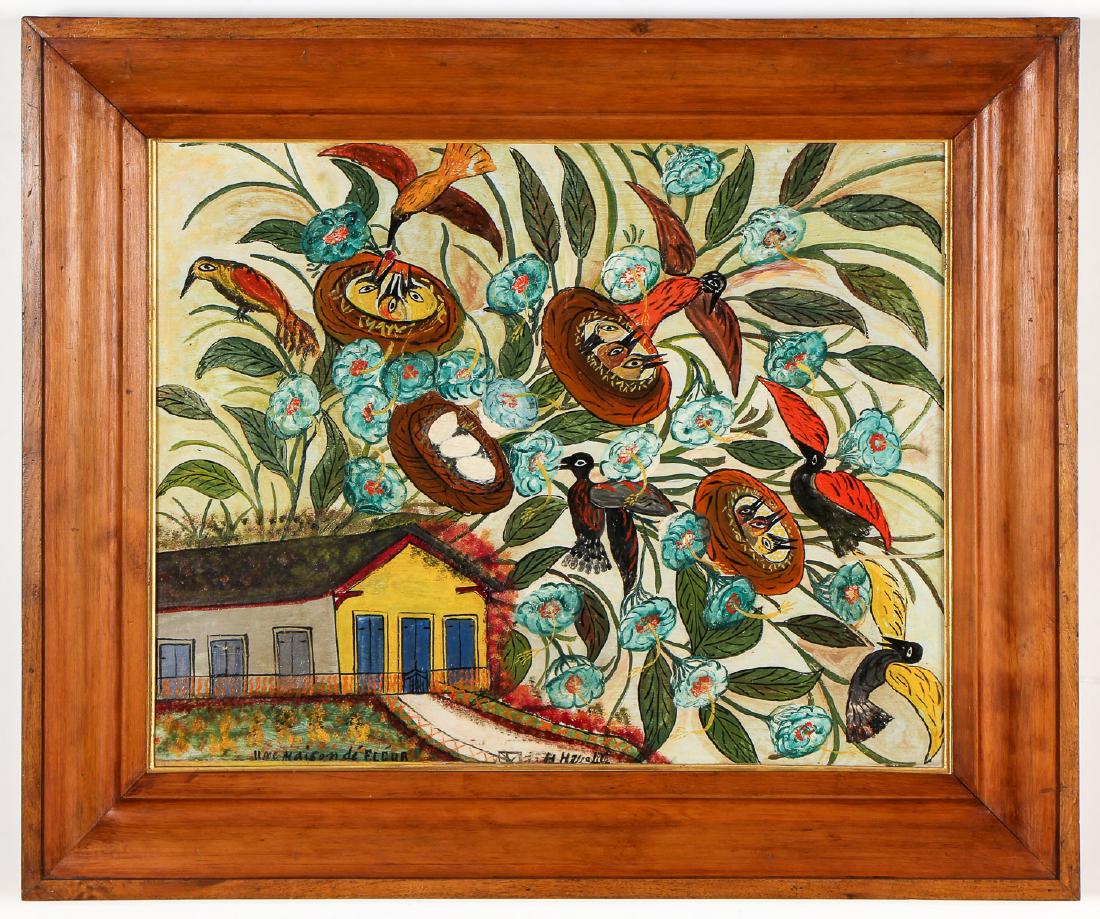 Hector Hyppolite (Haitian, 1894-1948) "Une Maison de