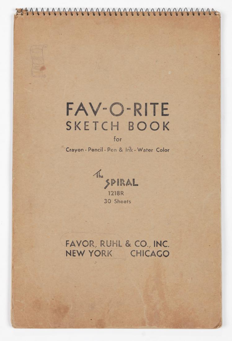 Joseph Perillo (New York, 20th c.) 1940's Sketchbook - May 05, 2019 ...
