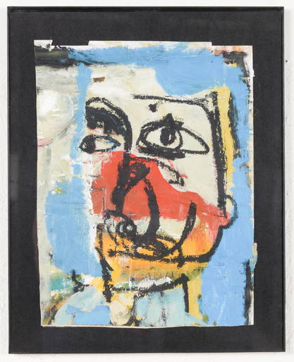 Jim Bloom (b. 1968) Mixed Media Painting