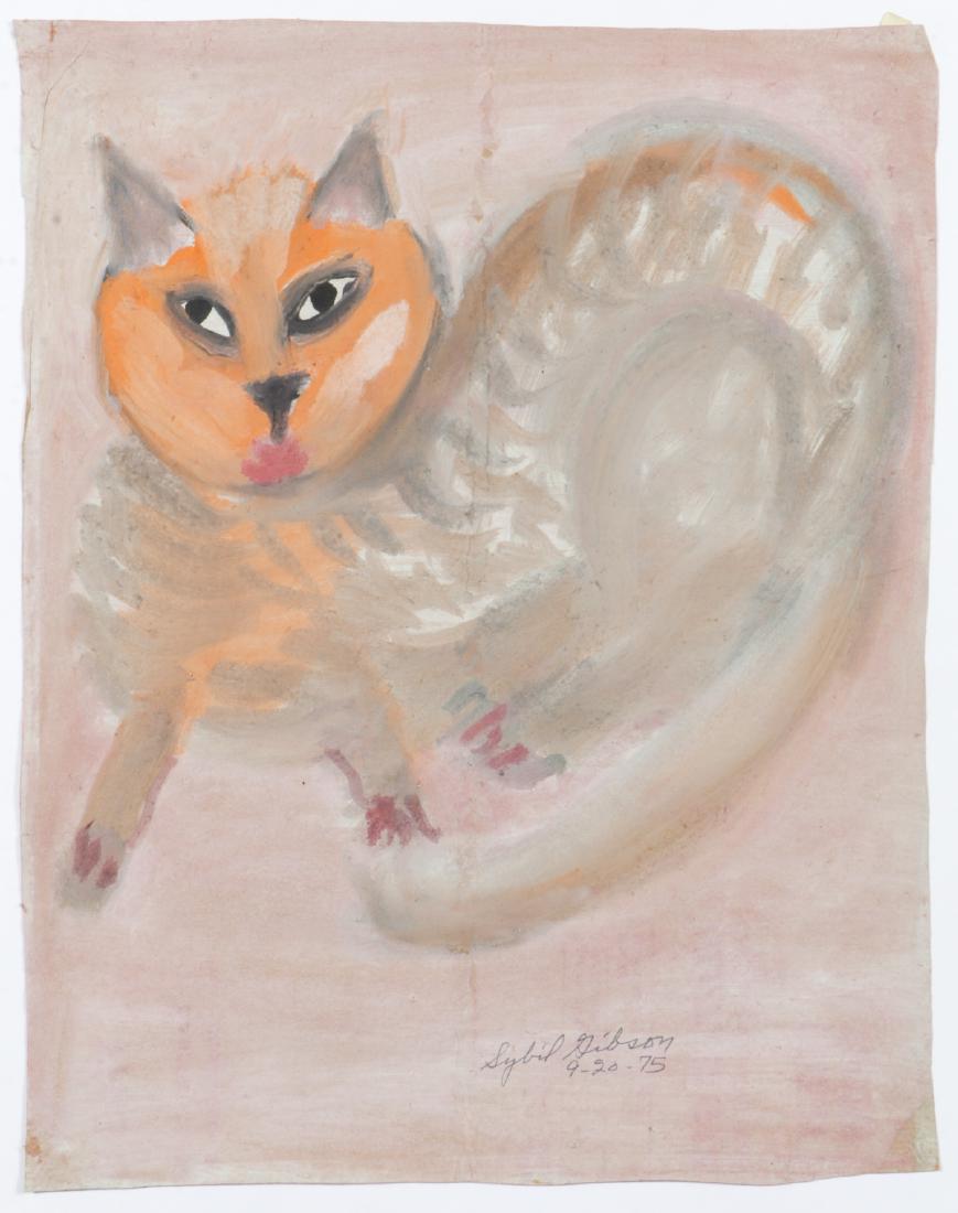 Sybil Gibson (1908-1995) \"Just Another Cat\", 1975, 25'' - Jun 10 ...