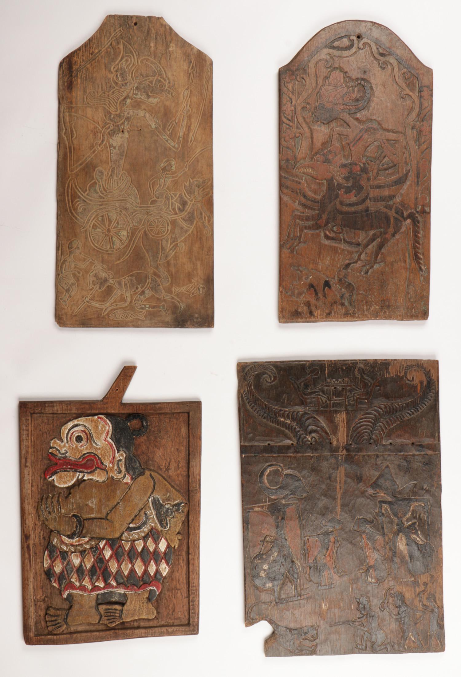 Lot of 4 Keris Boards - Oct 27, 2019 | Material Culture in PA