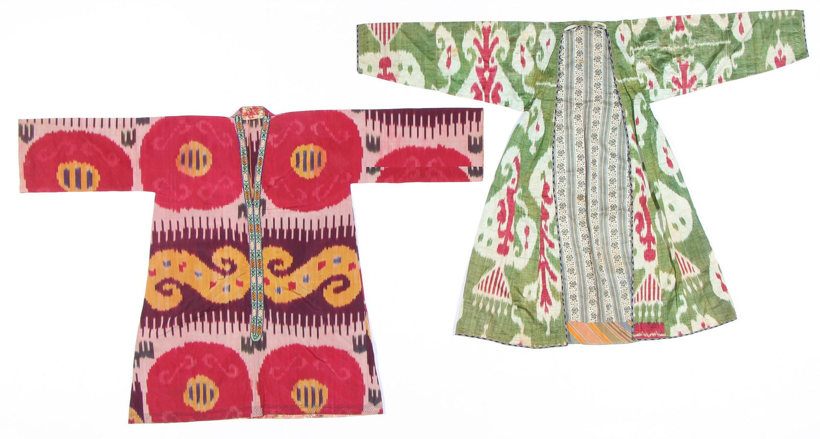 2 Antique Central Asian Robes - Oct 27, 2019 | Material Culture in PA