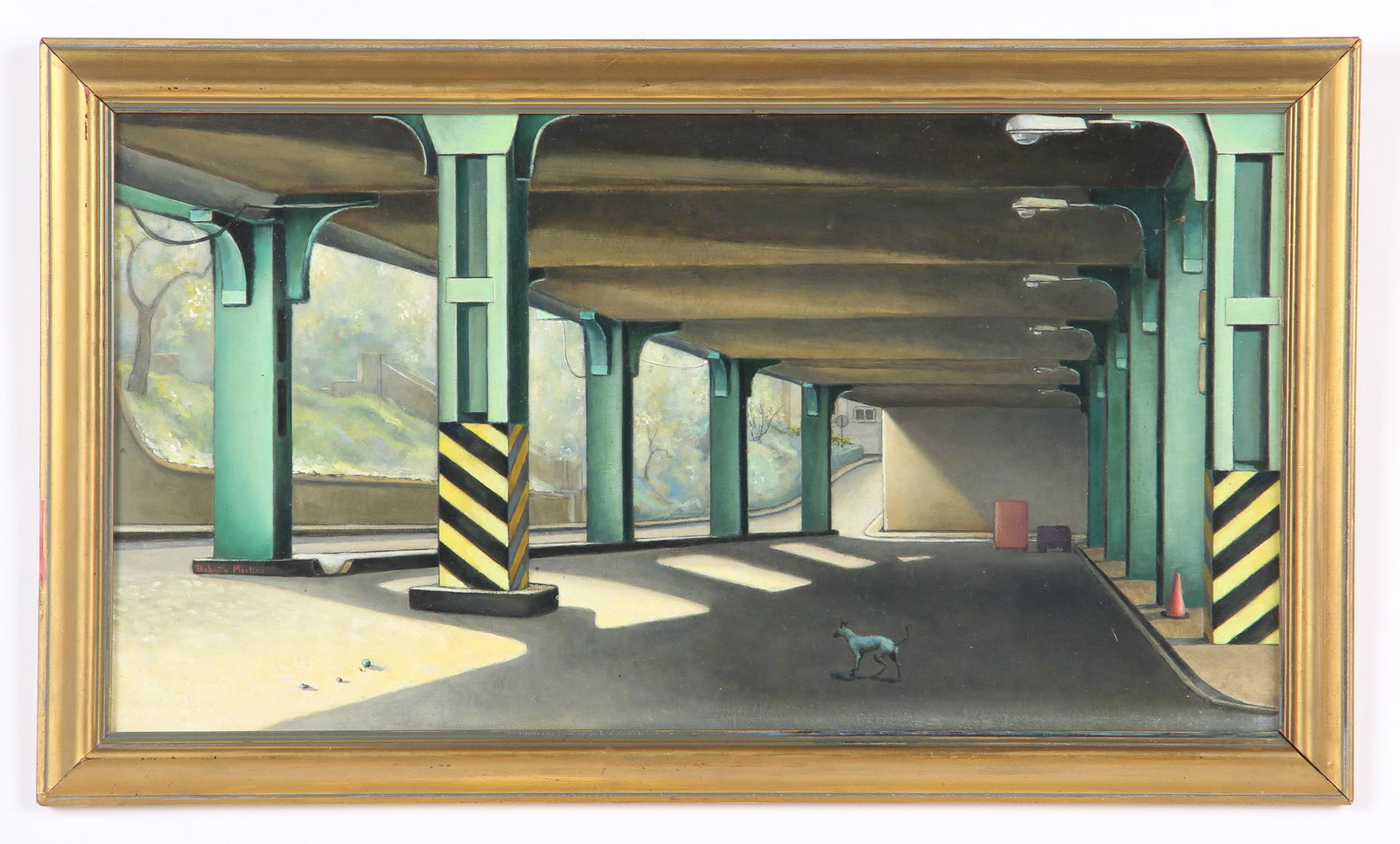 Babette Martino (b. 1956) "The Cressoned Underpass", - Dec 09, 2019 | Material Culture in PA