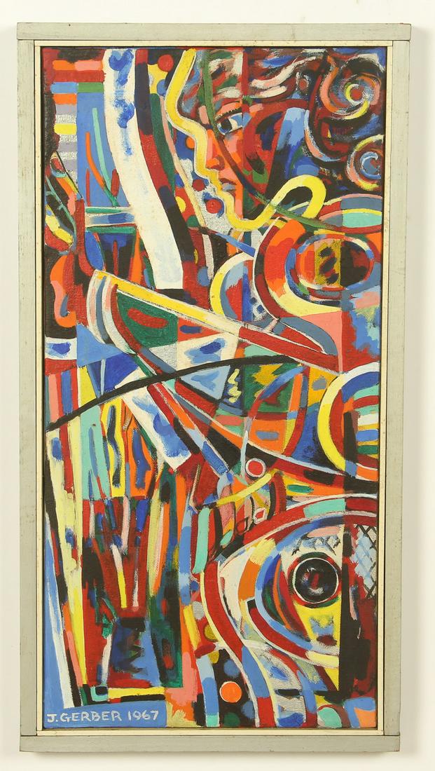 Jack Gerber (American, b. 1927) Oil Painting - Dec 19, 2019 | Material ...