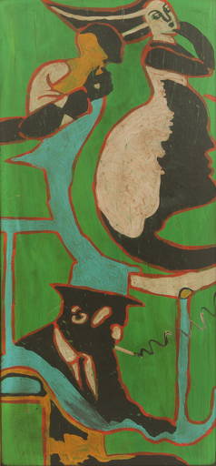 Leon Collins (20th C.) "the Call Of A Man", 1993