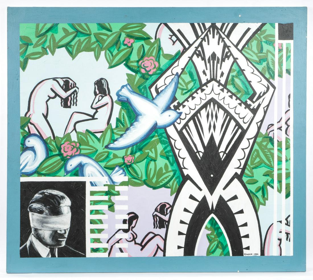 Mason Rader (b. 1961) "Separate Worlds", 1986 - Jan 30, 2020 | Material ...