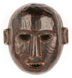 Yao Mask And Nepali Mask, Early 20th C.