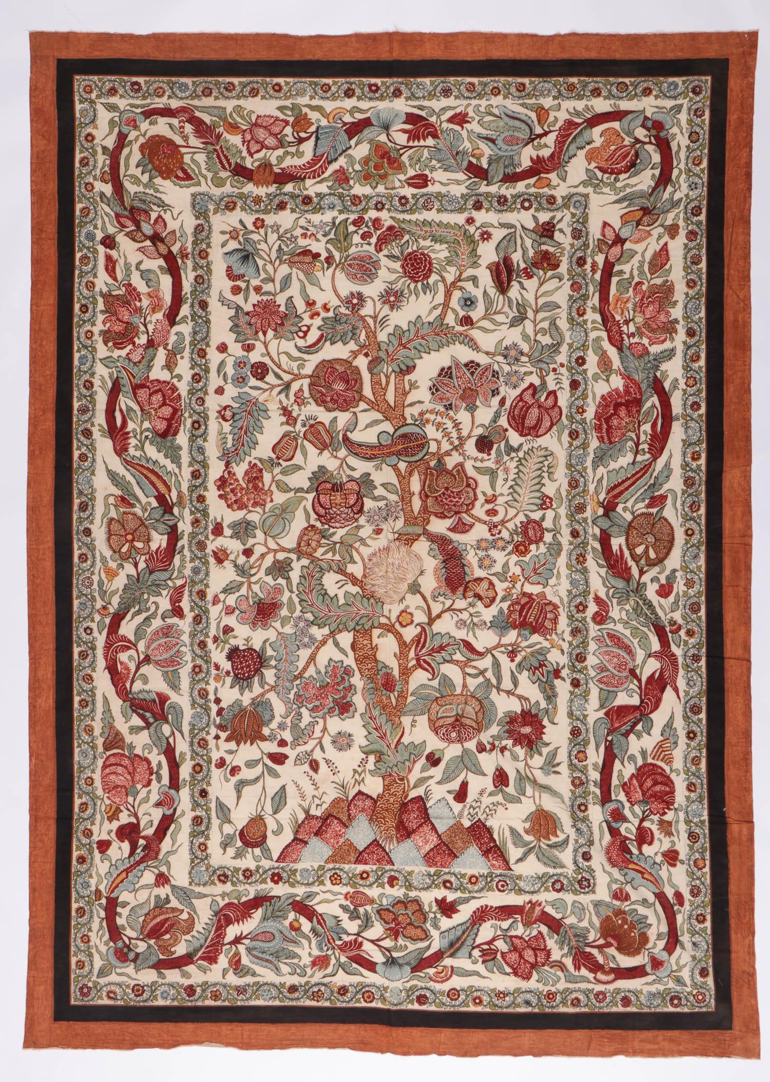 Palampore "Tree of Life" Hanging, India, Late 20th C. - Feb 23, 2020 ...