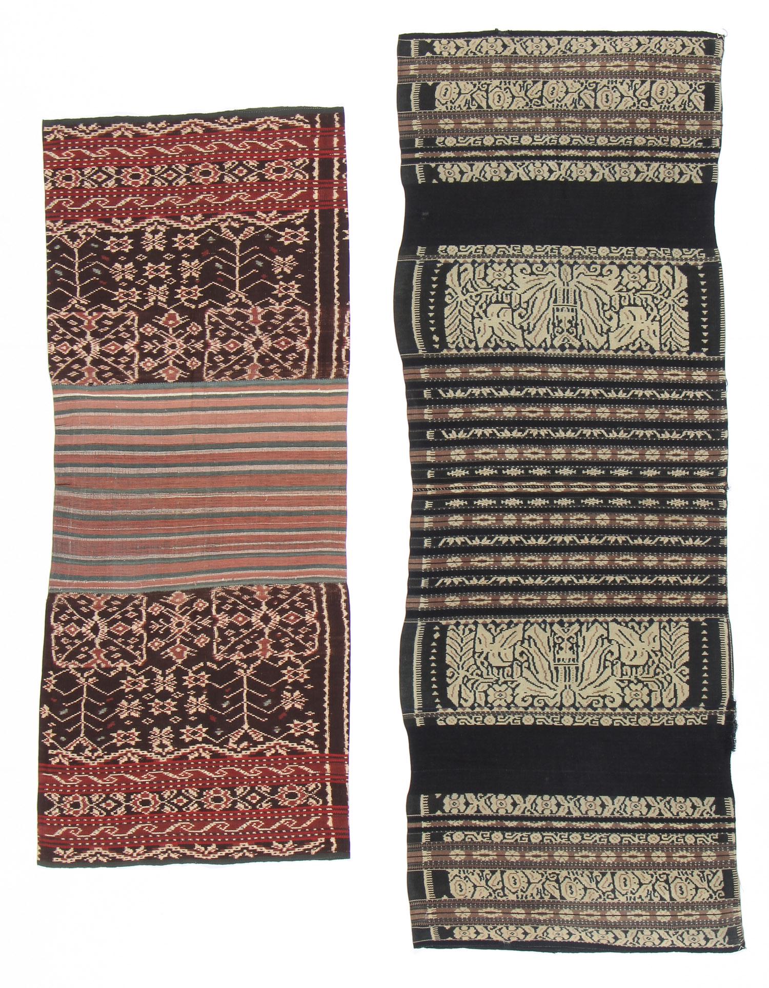 2 Roti Ikat Sarongs, Early 20th c. - Feb 23, 2020 | Material Culture in PA