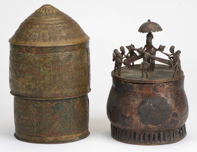 African Ashanti Kuduo And Forowa Containers