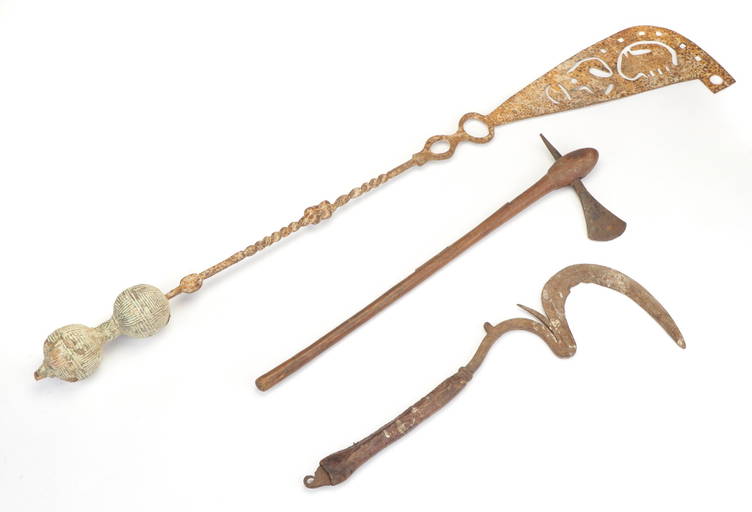 African Throwing Knife, Axe and Staff - May 06, 2020 | Material Culture ...