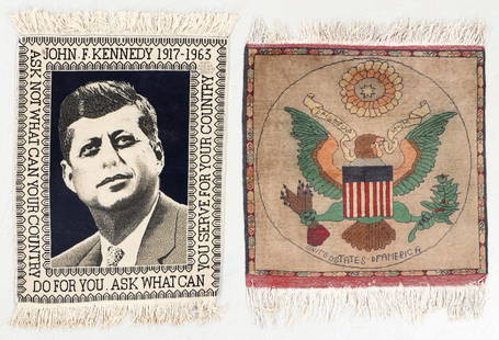 John F. Kennedy Portrait Rug