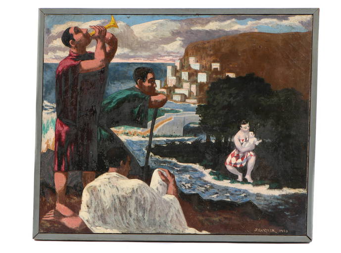 Jack Gerber (1927 2021) Painting, 1953