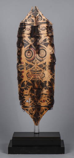 Kenyah/kayan Dayak Warrior's Shield, Borneo