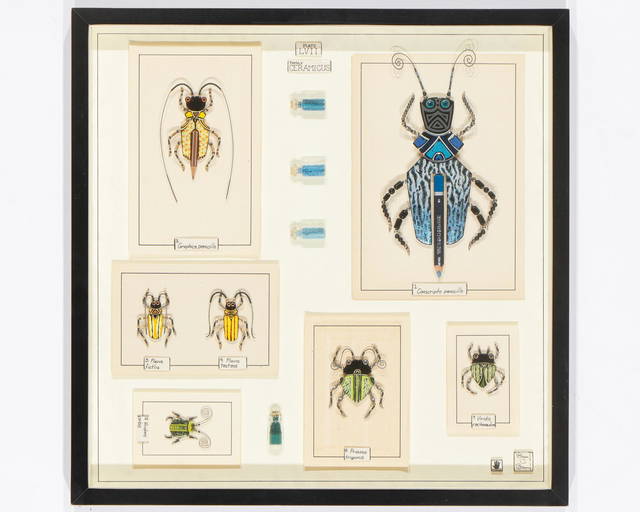 Framed Ceramic Bug Collection by Sean Brown (#0418) on Mar 27, 2022 ...