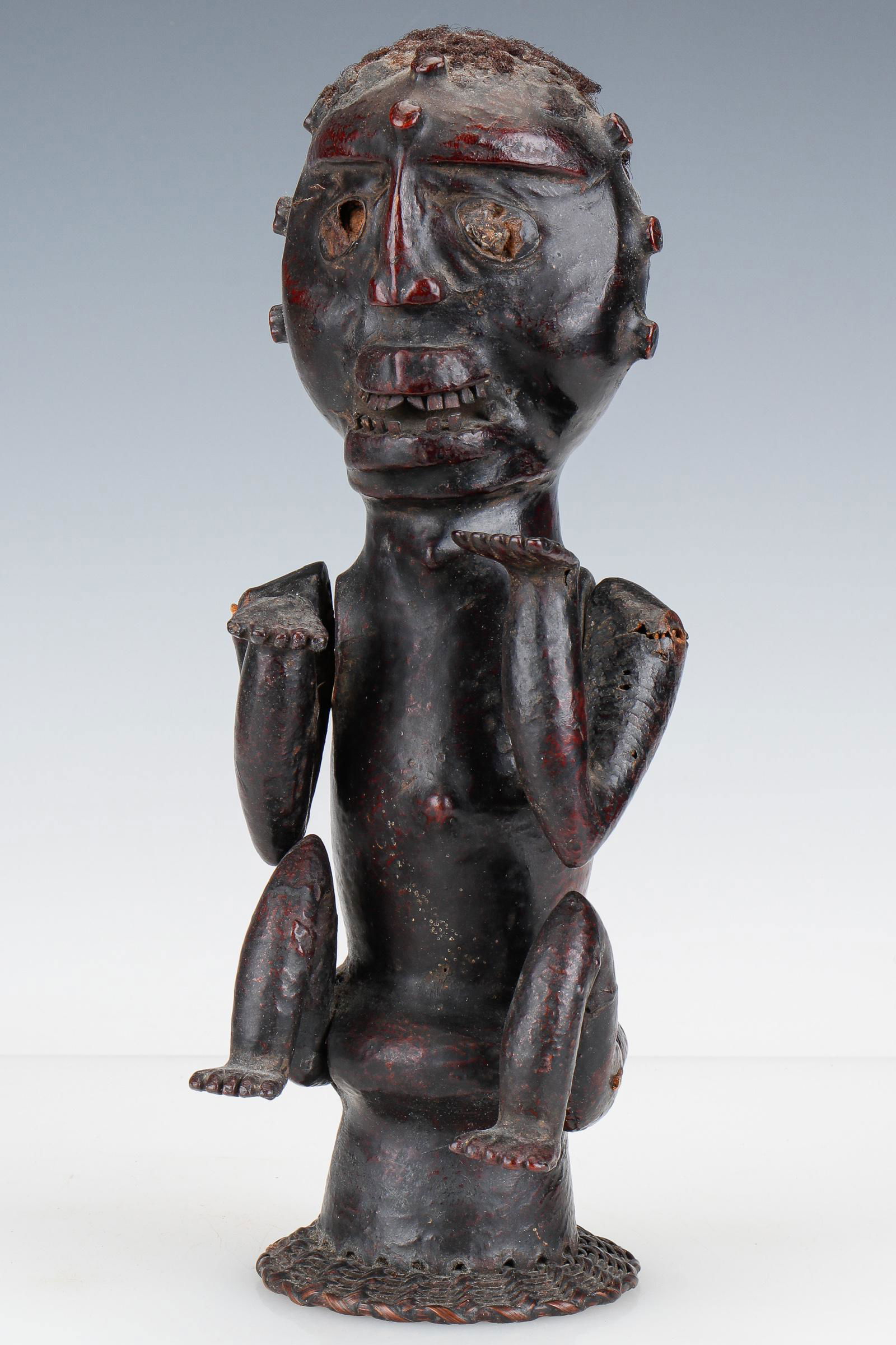 Antique African Ekoi Ejagham Figural Headdress, Nigeria - Mar 27, 2022 ...