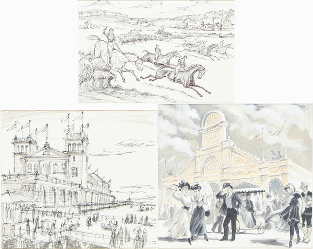 Shirlee (20th C.) 3 Works of Illustration Art (#0130) on Apr 27, 2022 ...