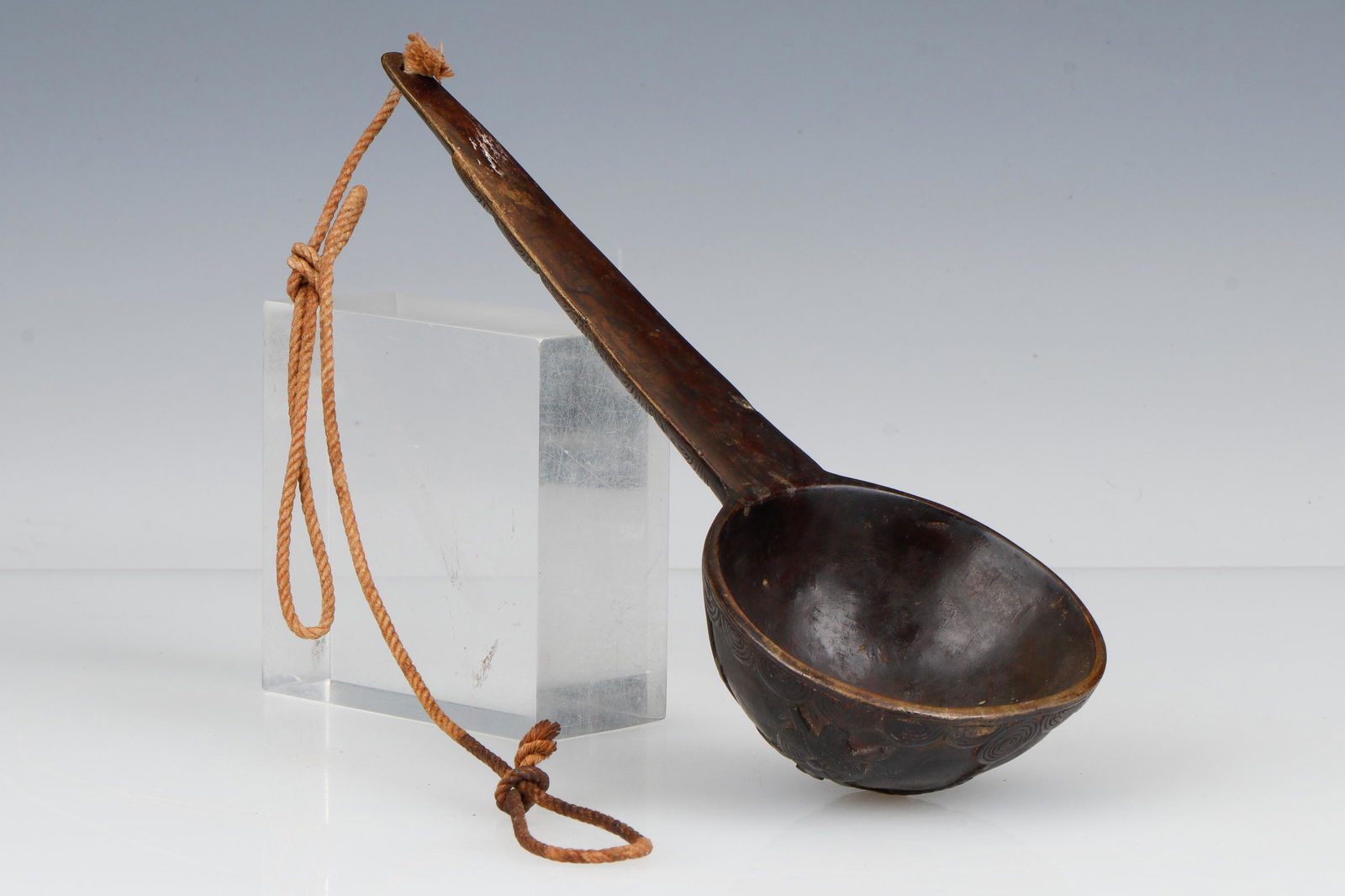 African Senufo Bronze Ladle, Ivory Coast