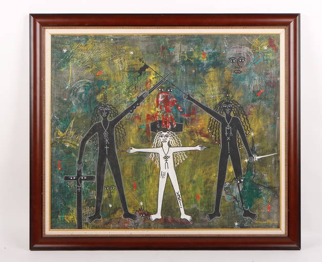 Stivenson Magloire (Haitian, 1963-1994) - Oct 31, 2022 | Material ...