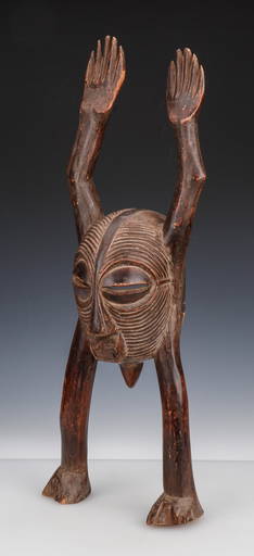 African Luba Style Figure, Drc