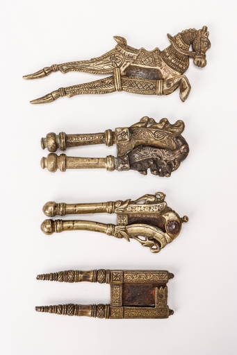 4 Antique Indian Betel Nut Crackers