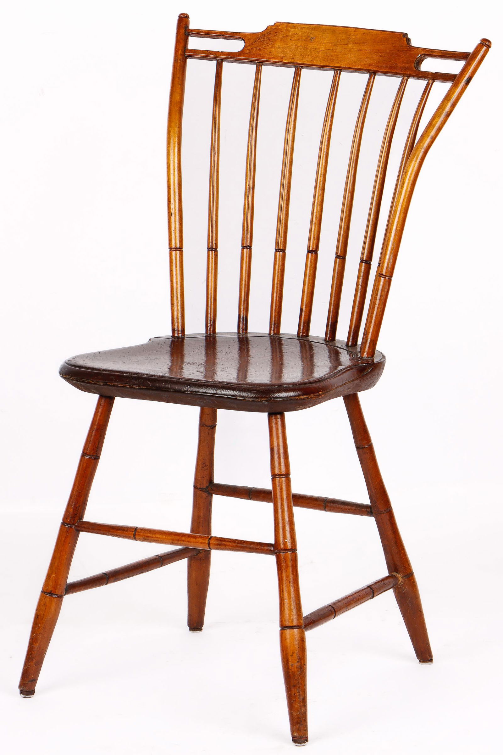 American Maple Thumb Back Windsor Chair, 19th C. - Dec 14, 2022 ...