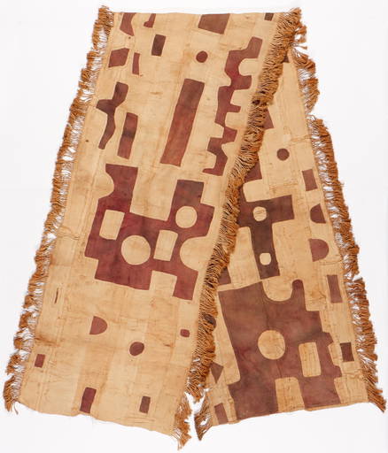 Vintage African Kuba Prestige Cloth Dance Skirt, Bushong People, DRC ...