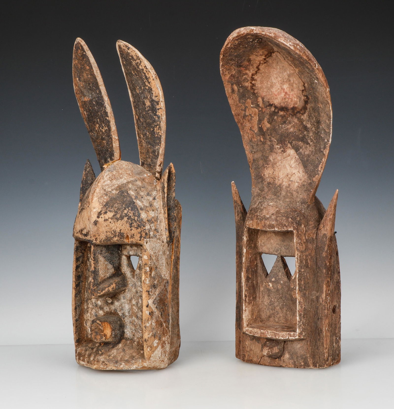 2 African Dogon Masks
