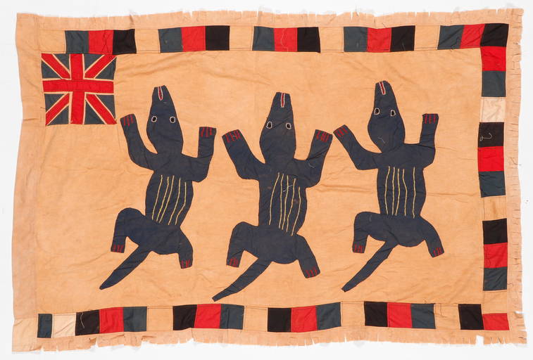 African Tribal Asafo / Fante Folk Flag, Ghana (#0398) on Jan 31, 2023 ...
