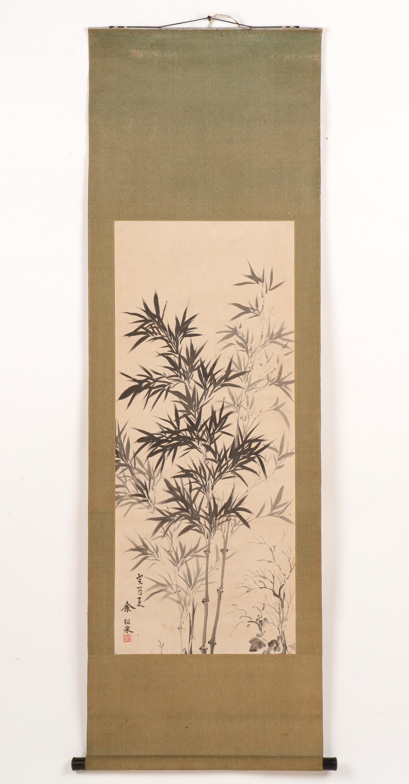 Bamboo Scrolls, Screens & Fan Paintings for Sale at Auction