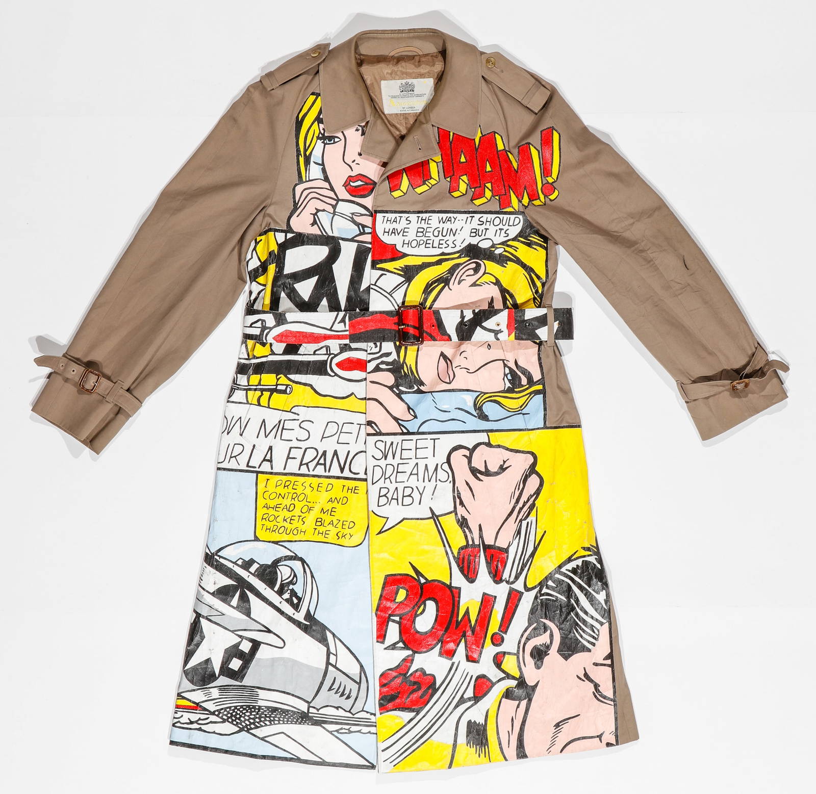 Vintage Suzan Pitt Pop Art Painted Coat Auction